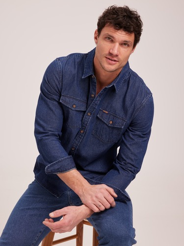 Denim Shirt In Rinse