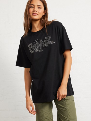 Bratz Rhinestone Block Oversized Tee