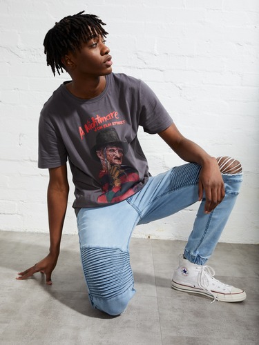 Jake-4 Moto Stitch Pintuck Jogger