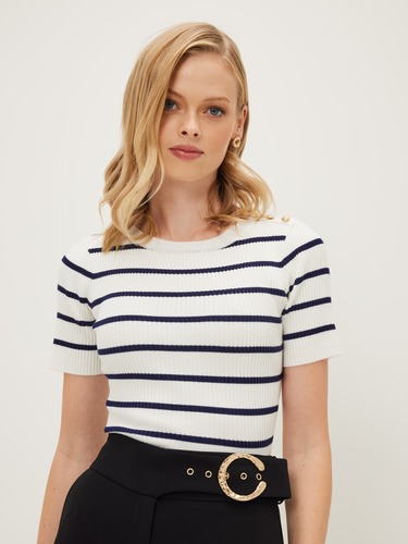 Blossom Button Knit Top