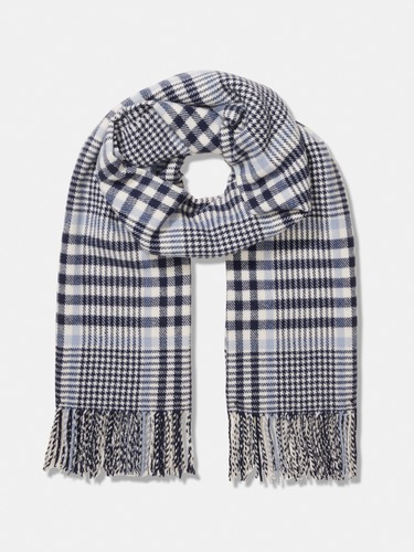 Libby Contrast Check Scarf