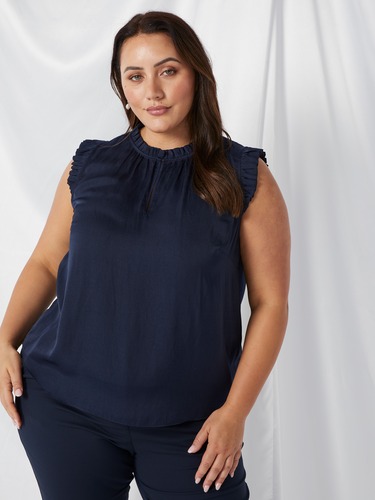 Curve Tessa V Neck Top