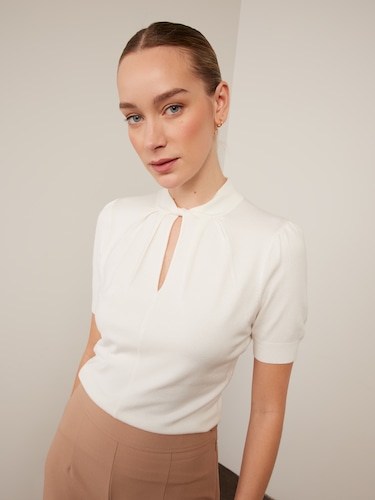 Claudie Cross Over Knit Claudie Cross Over Knit