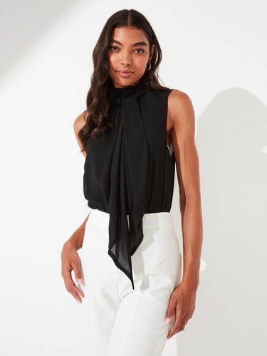 Tiffany Tie Neck Top