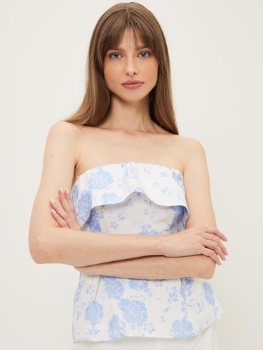 Silvi Strapless Top
