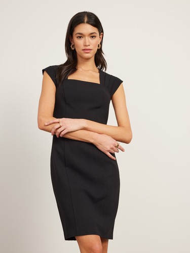 Phoebe Tuck Sleeve Short Dress