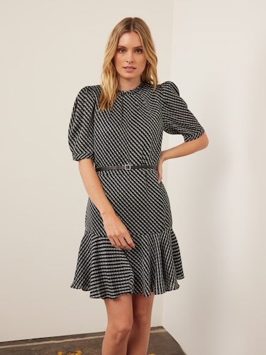 Jessica Jewel Trim Dress