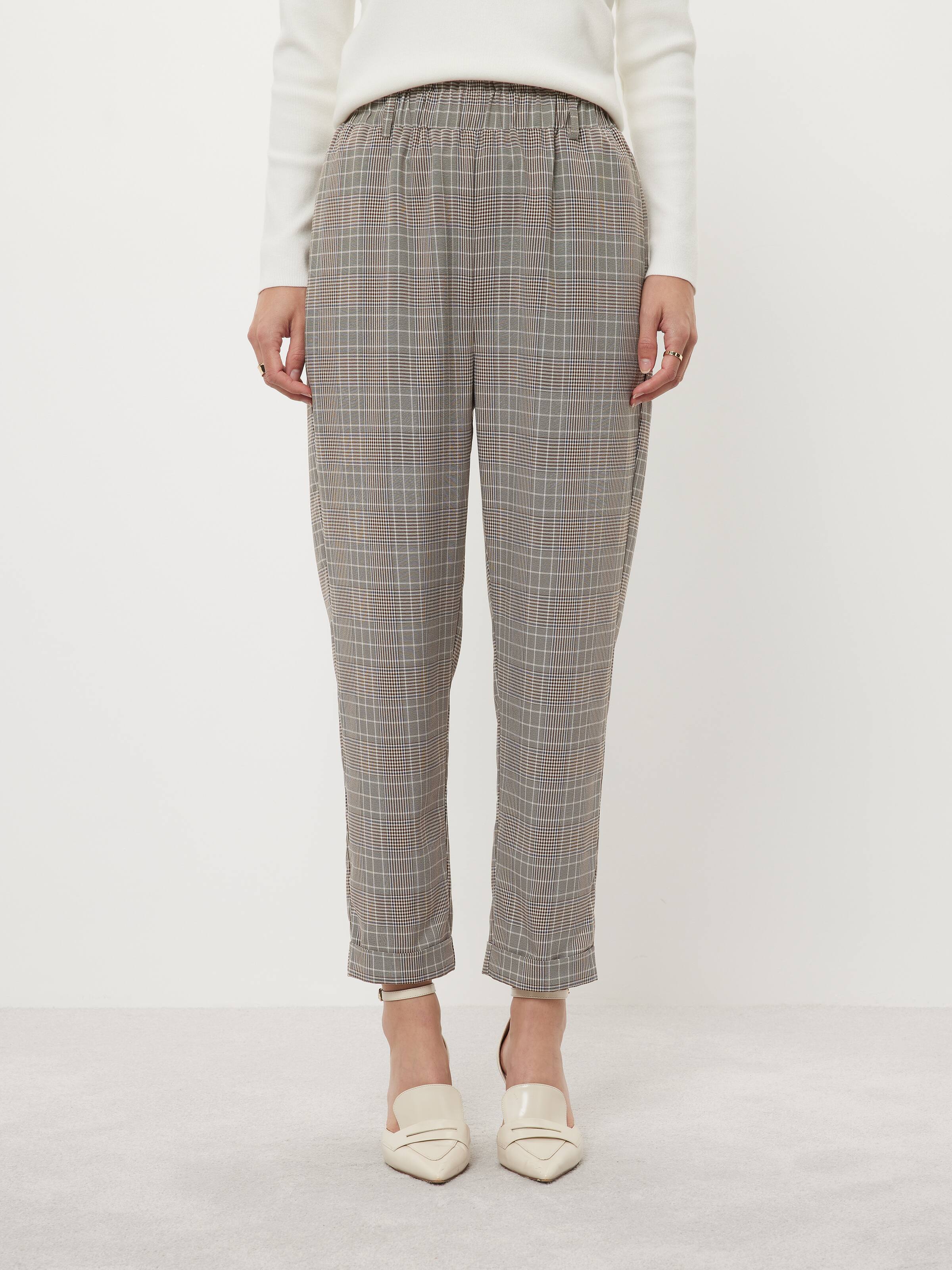 Cassie Check Pant - Portmans Online
