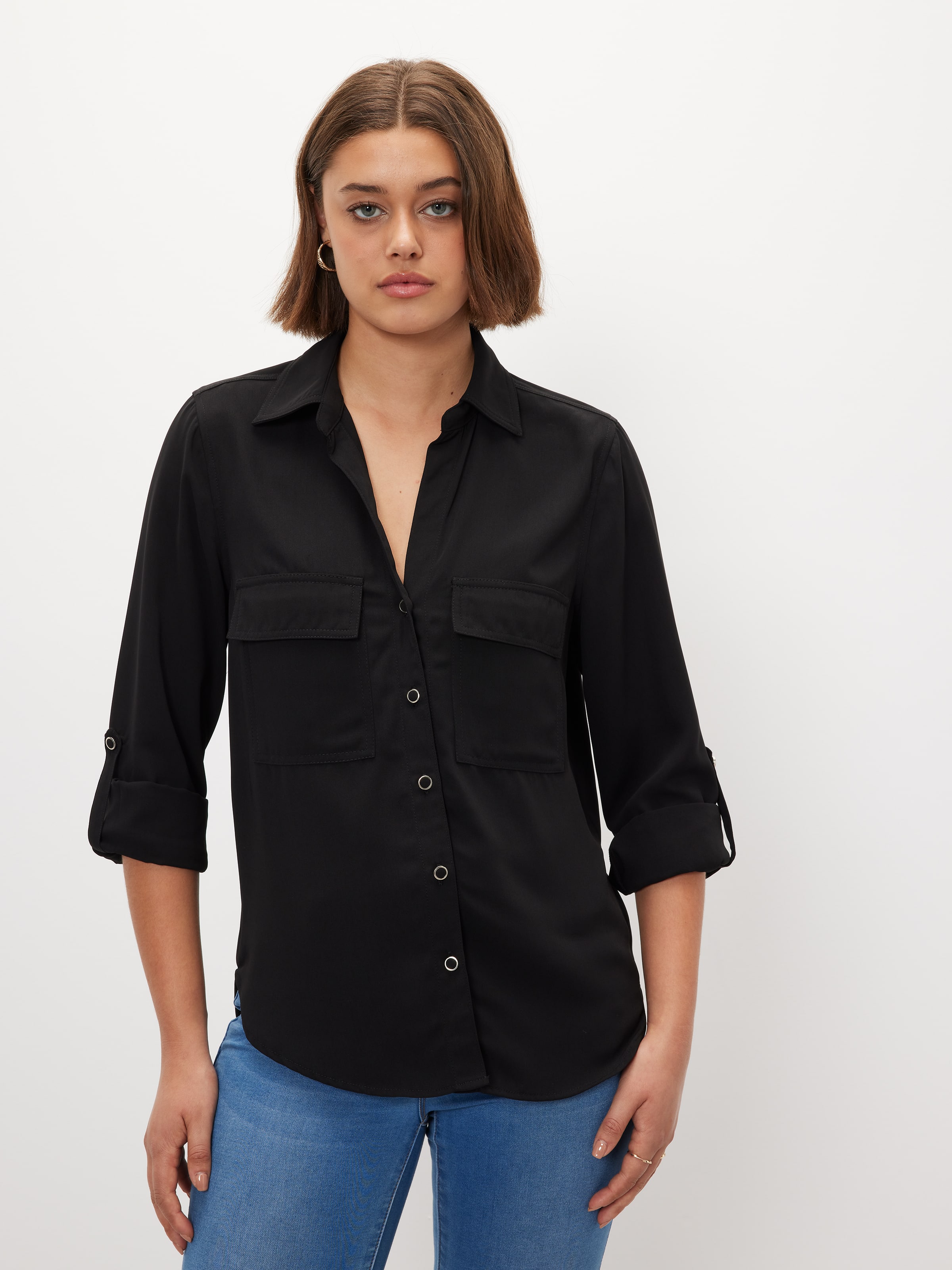 Amanda Military Shirt - Portmans Online