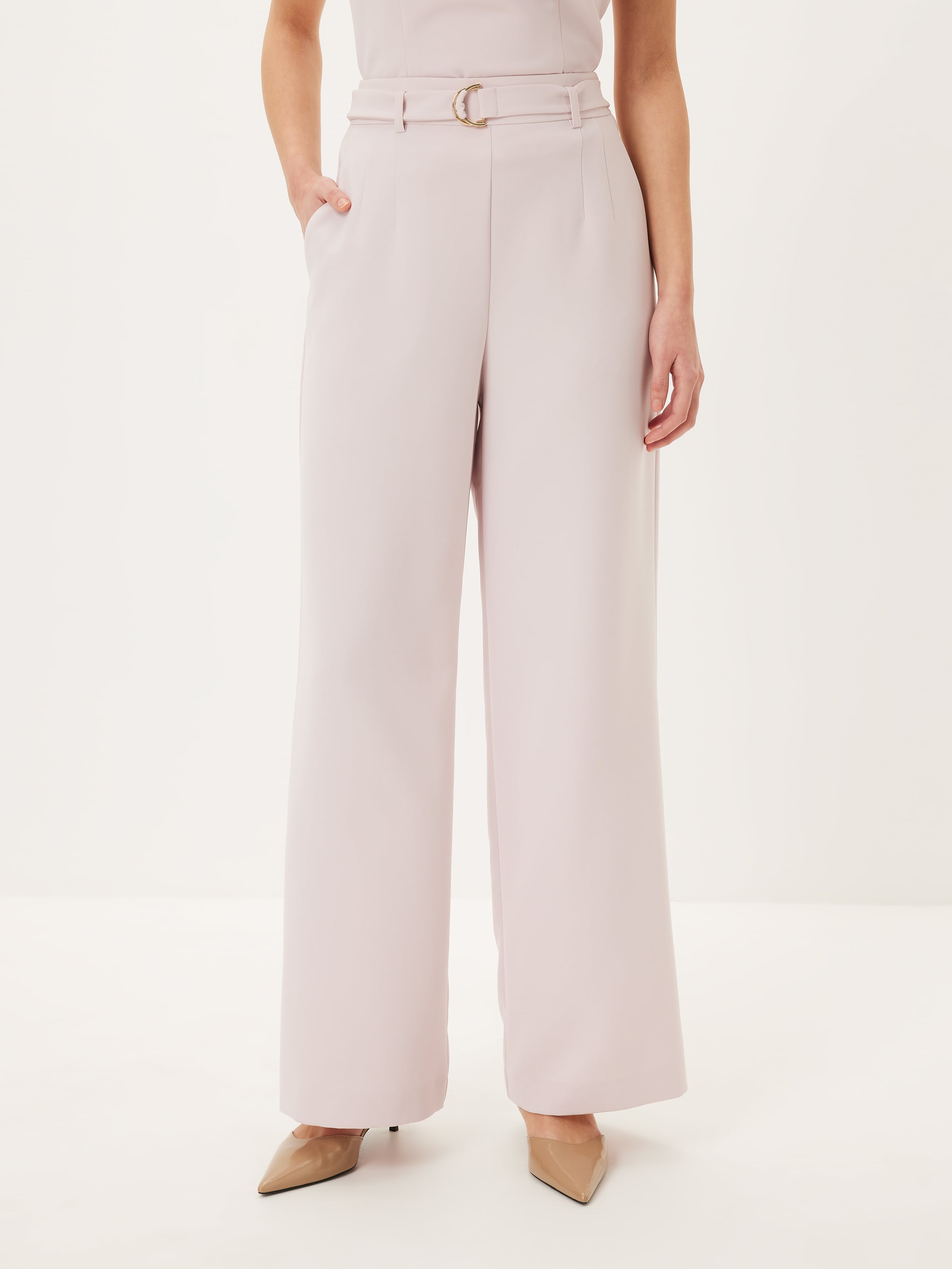 Soho Wide Leg Pant Rosie Pink - Portmans Online