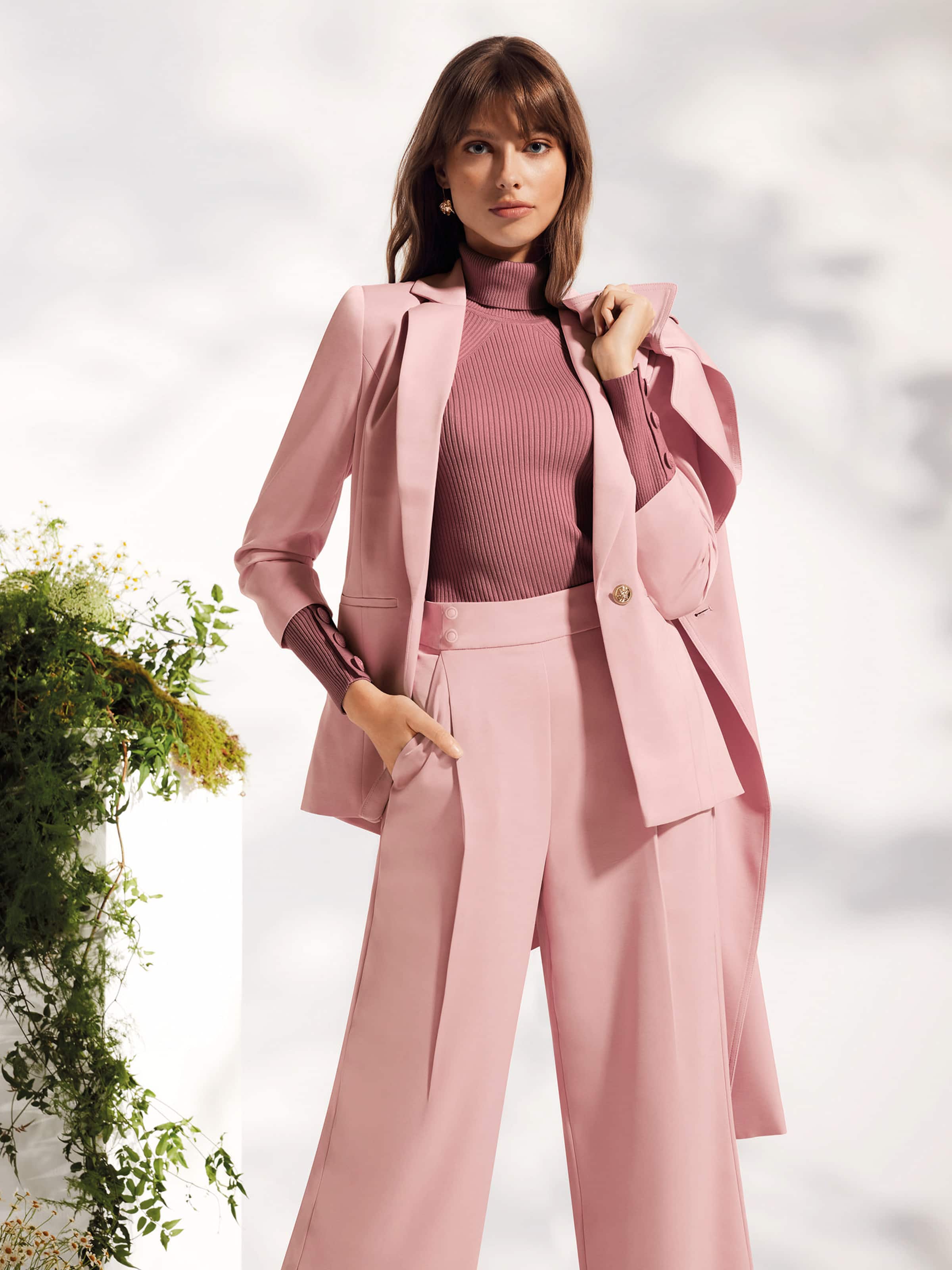 Mon Cherie Blazer Shell Pink - Portmans Online