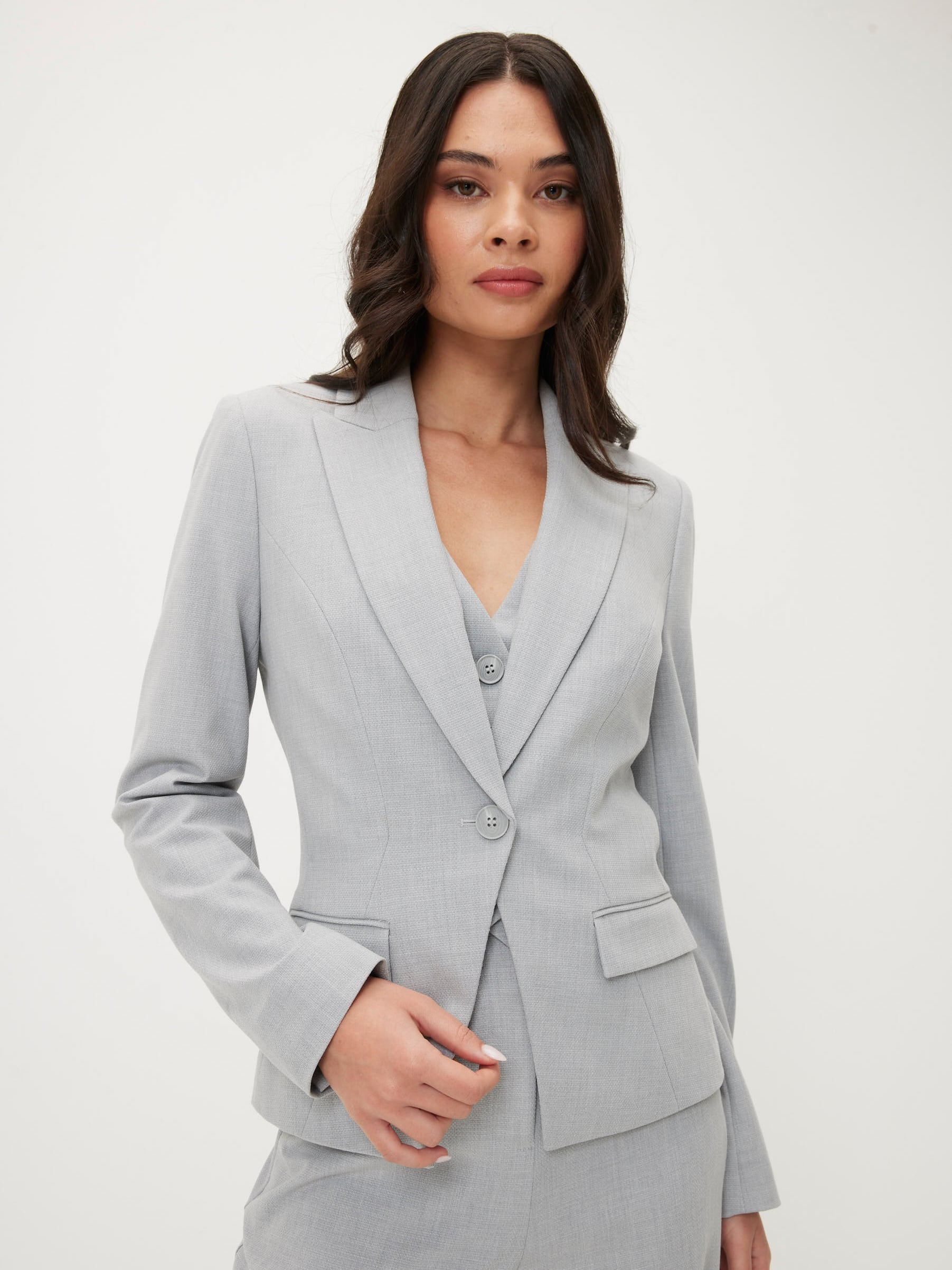 Girl Boss Suit Blazer Grey - Portmans Online