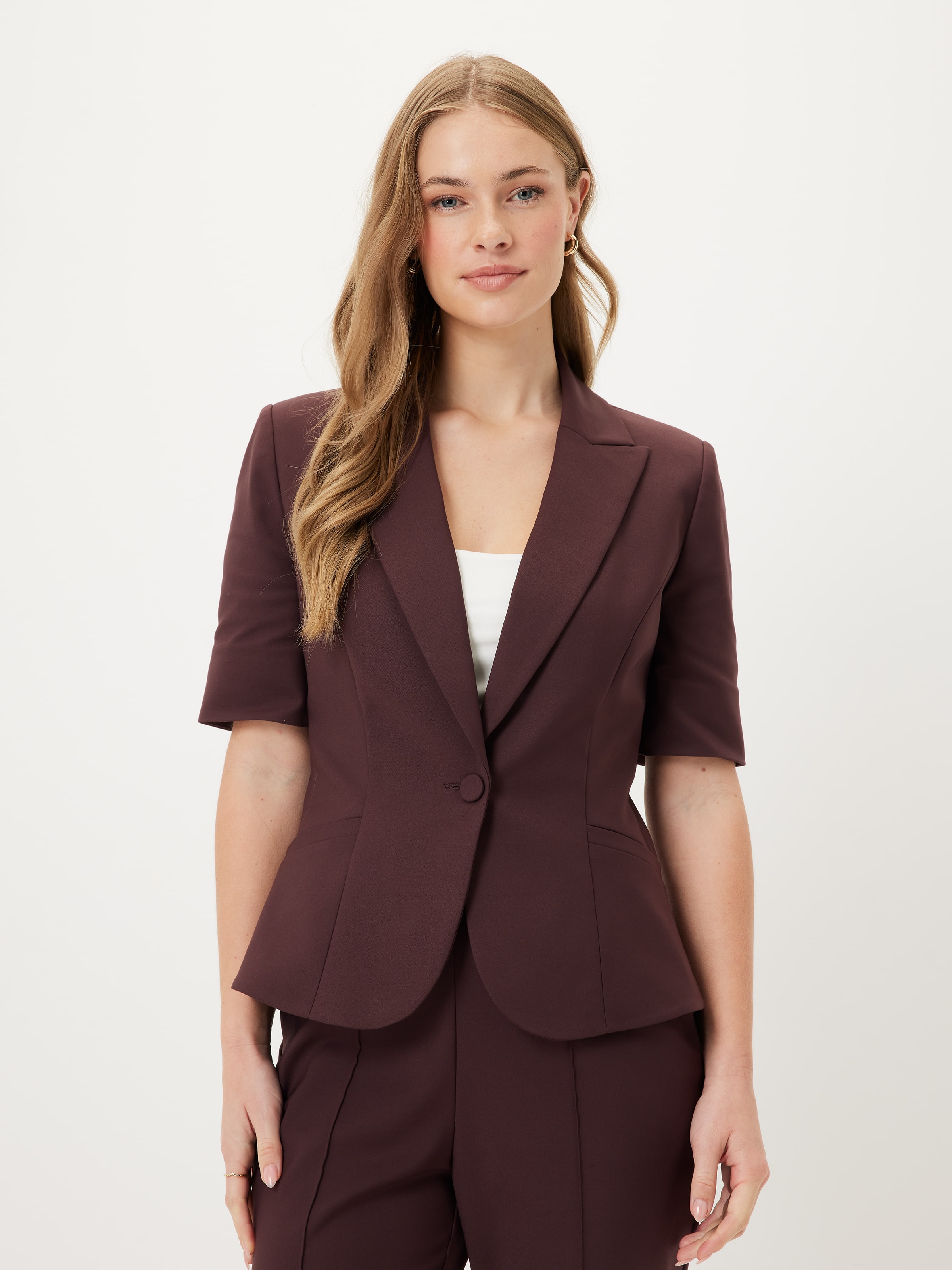 Beautiful Things Blazer Fudge - Portmans Online