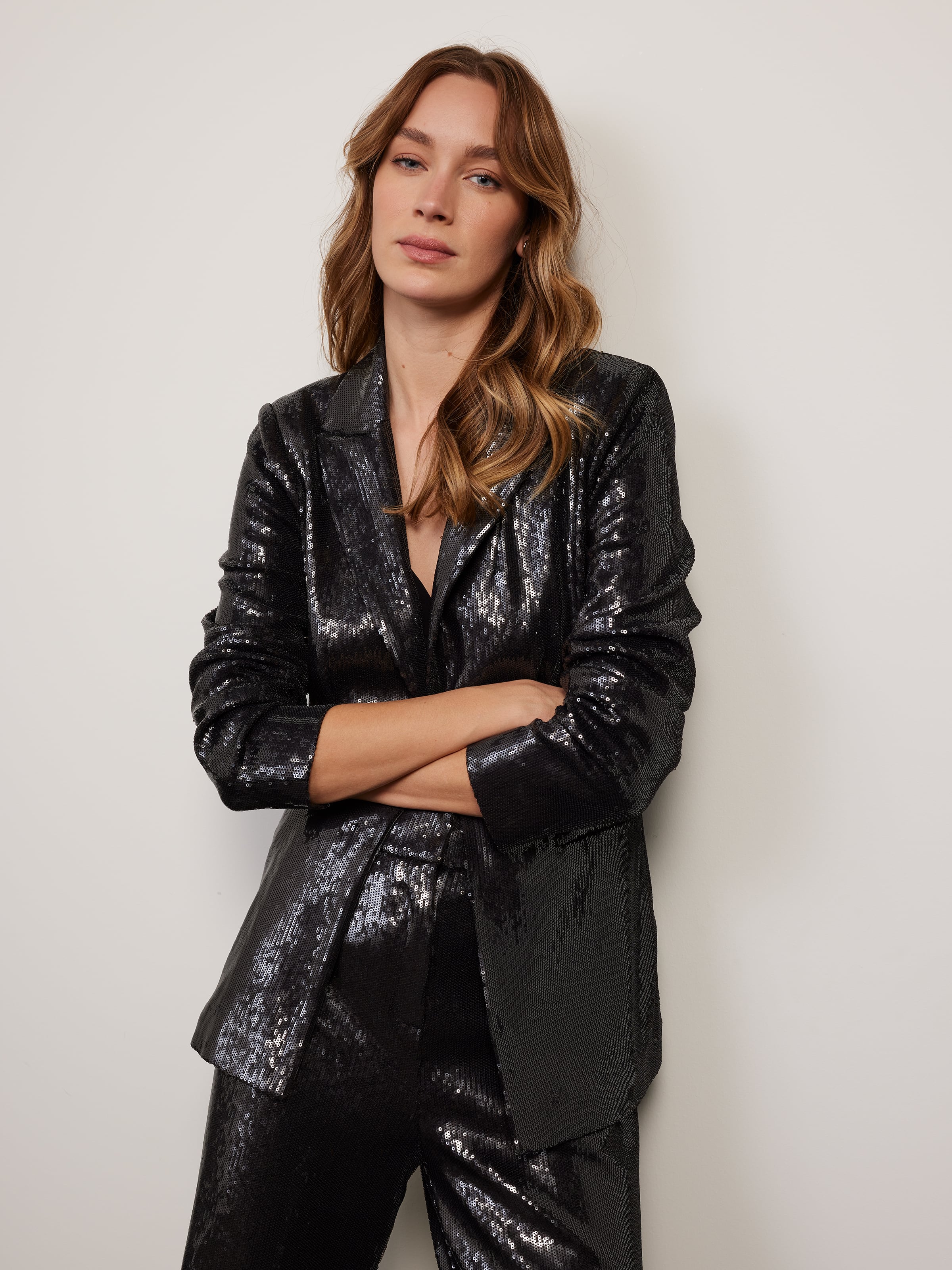 Studio 54 Sequin Blazer - Portmans Online