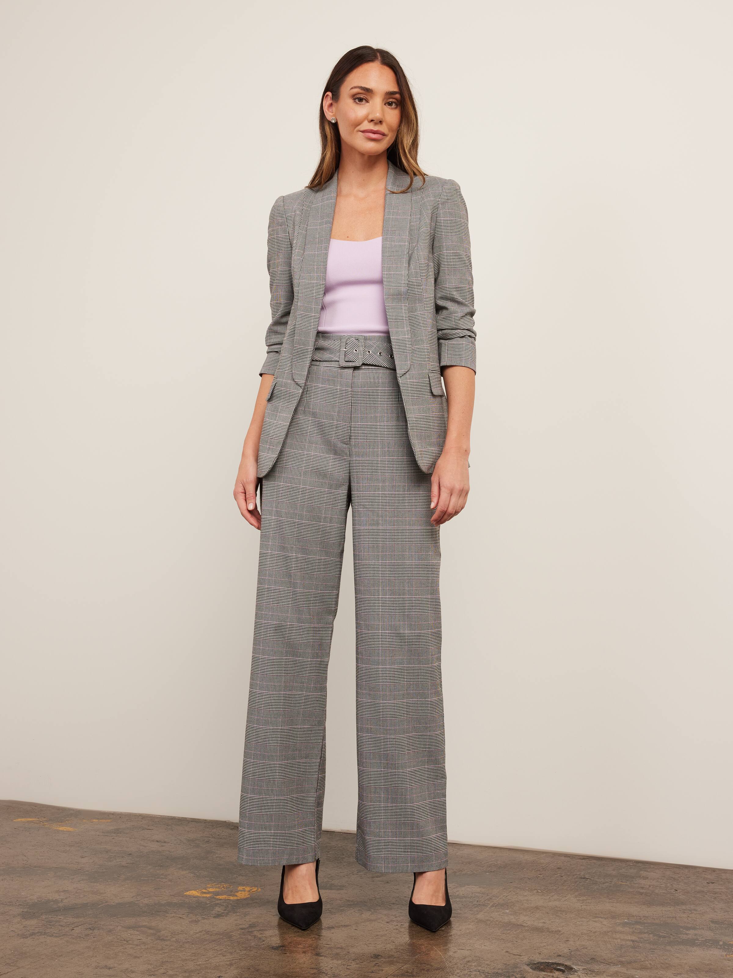 Skyscraper Check Pant - Portmans Online