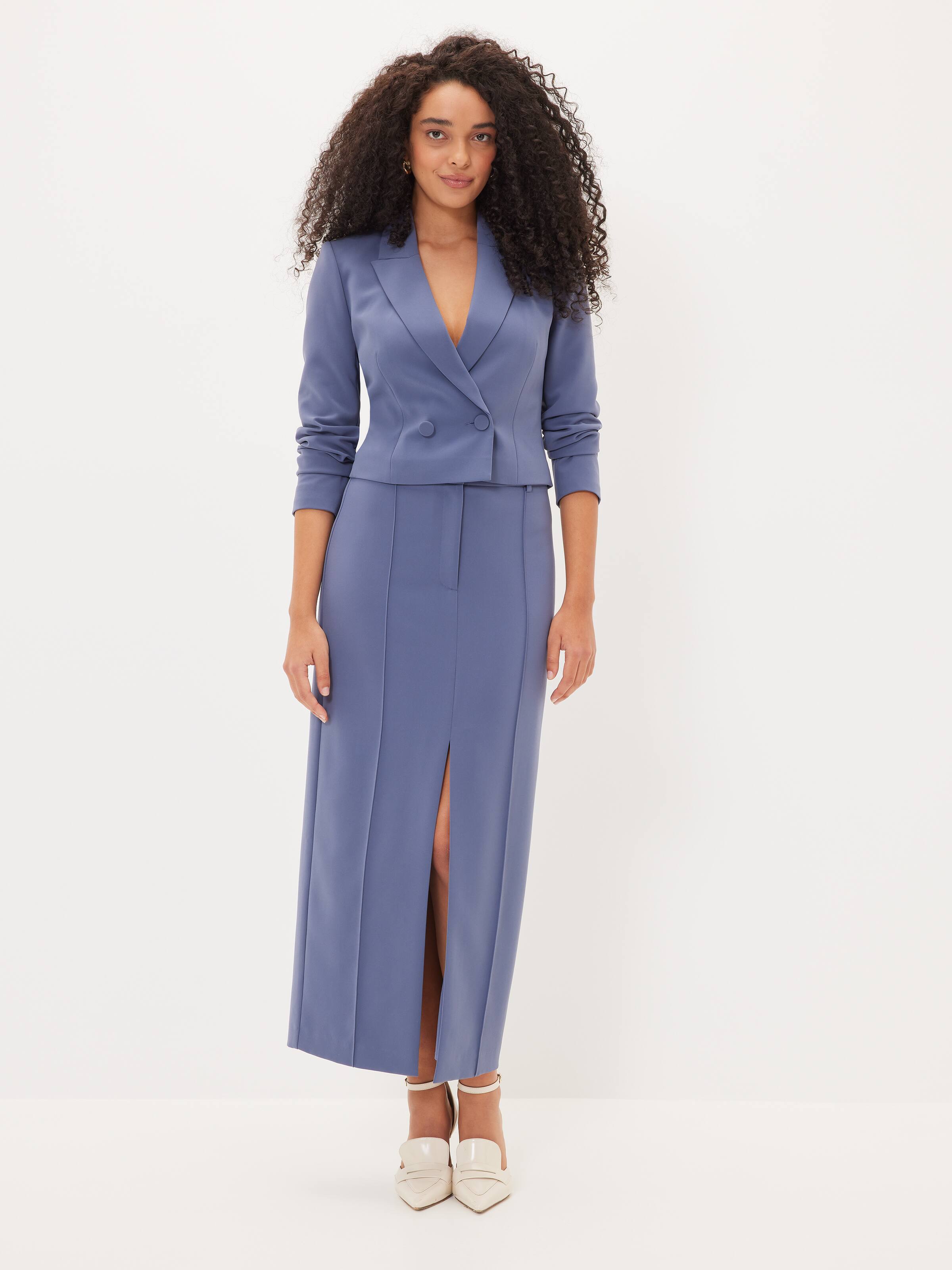 The Avenue Split Front Maxi Skirt - Portmans Online