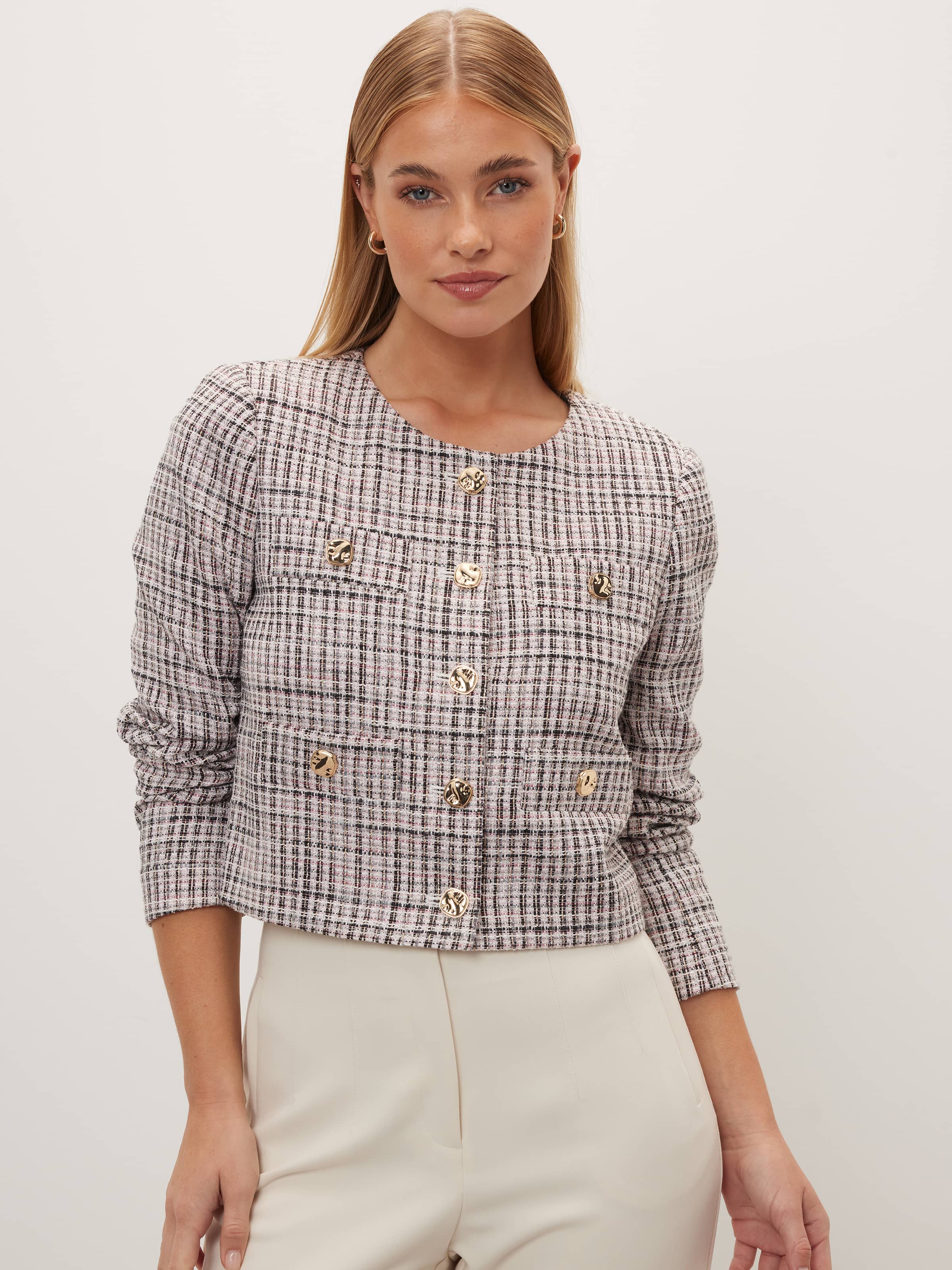 Sweet Escape Boucle Jacket - Portmans Online