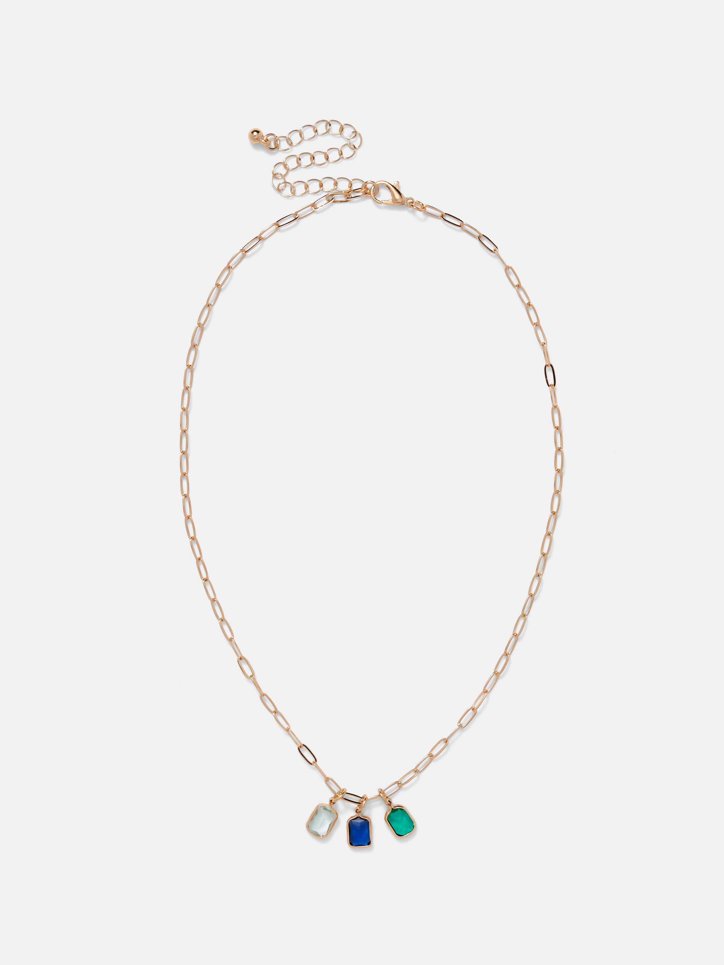Mia Multi Jewel Chain - Portmans Online