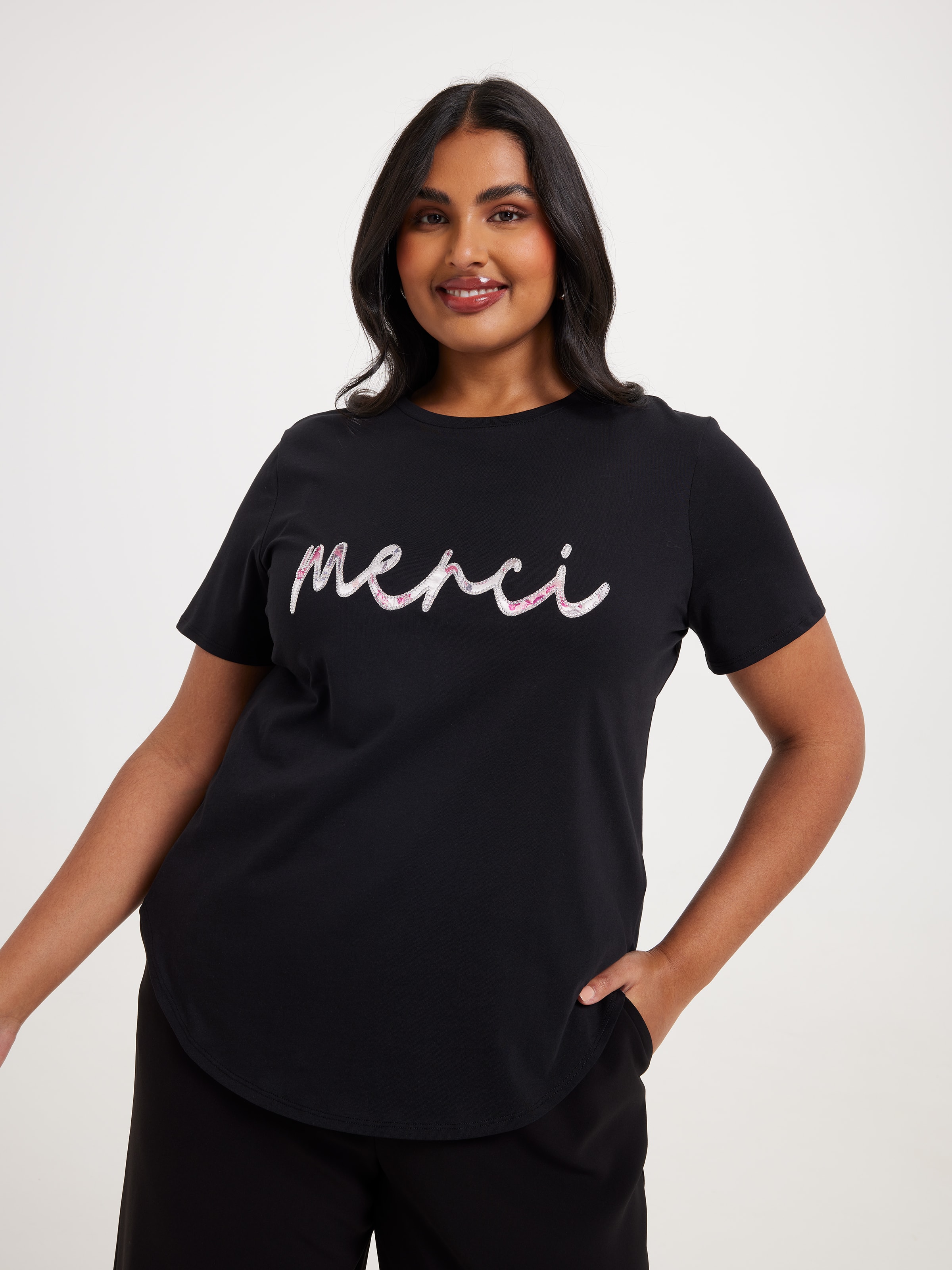 Curve Lia Novelty T-Shirt - Portmans Online