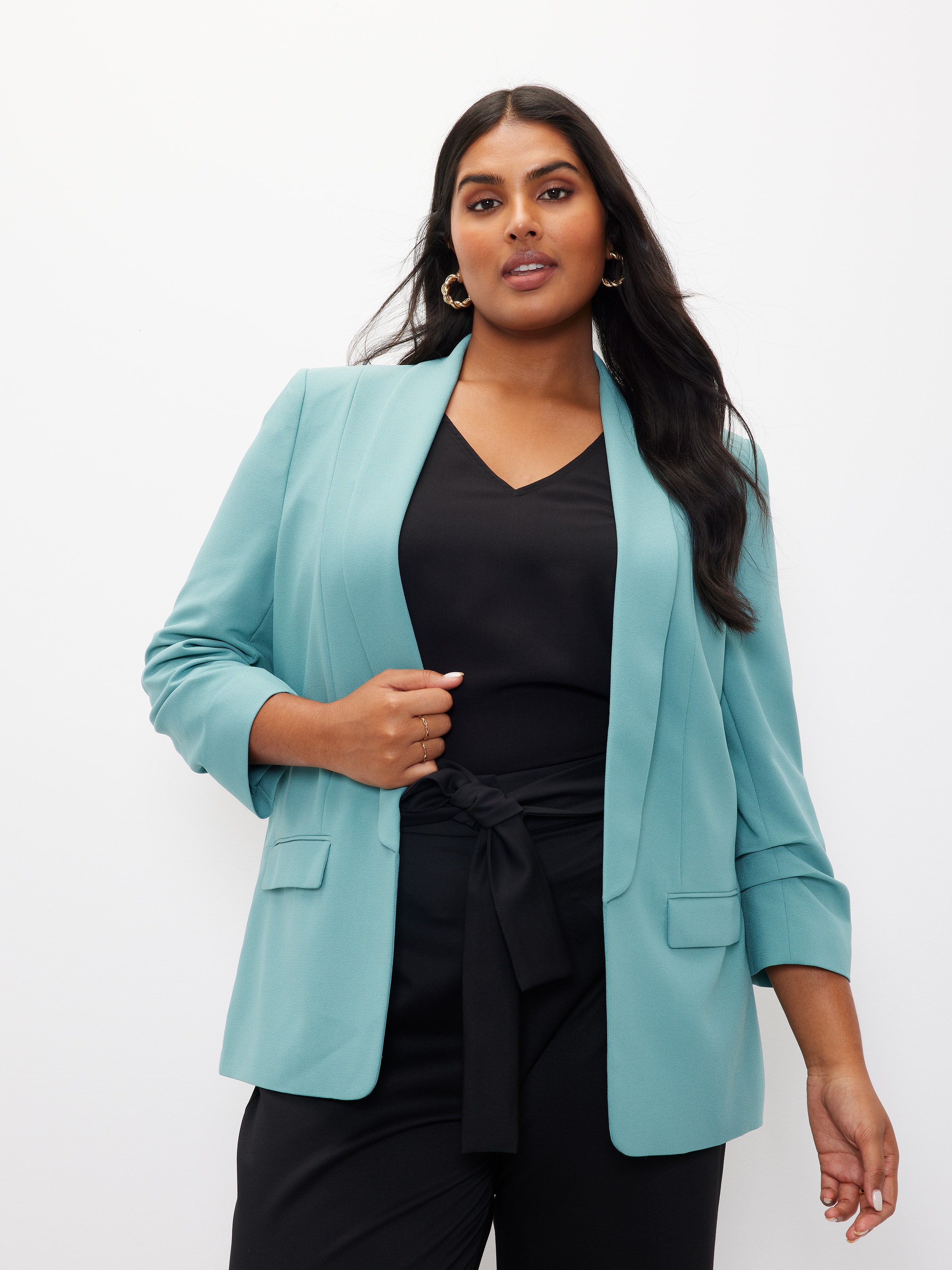 Curve Mi Amour Blazer Trellis - Portmans Online