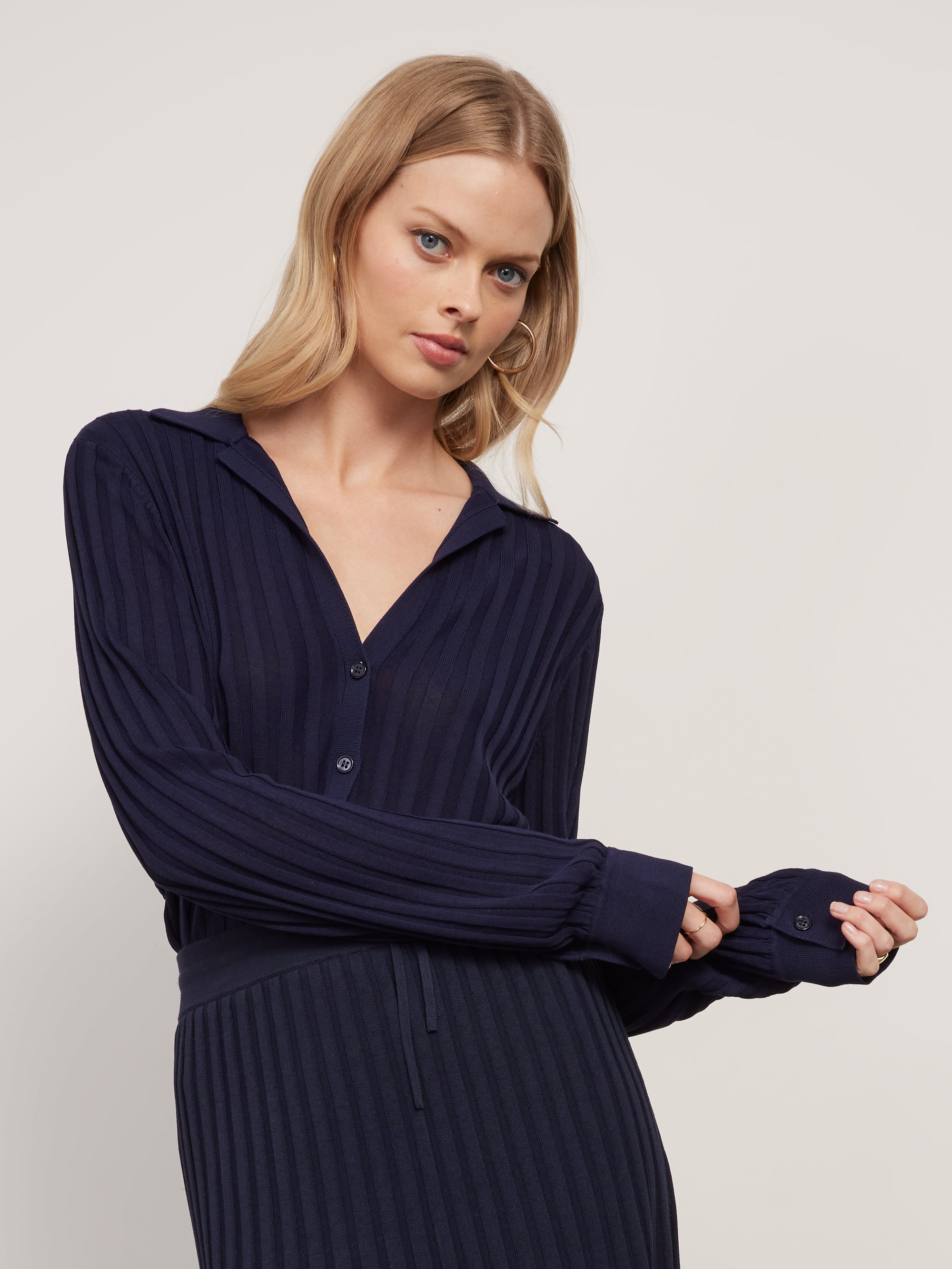Ophelia Pleated Cardigan - Portmans Online