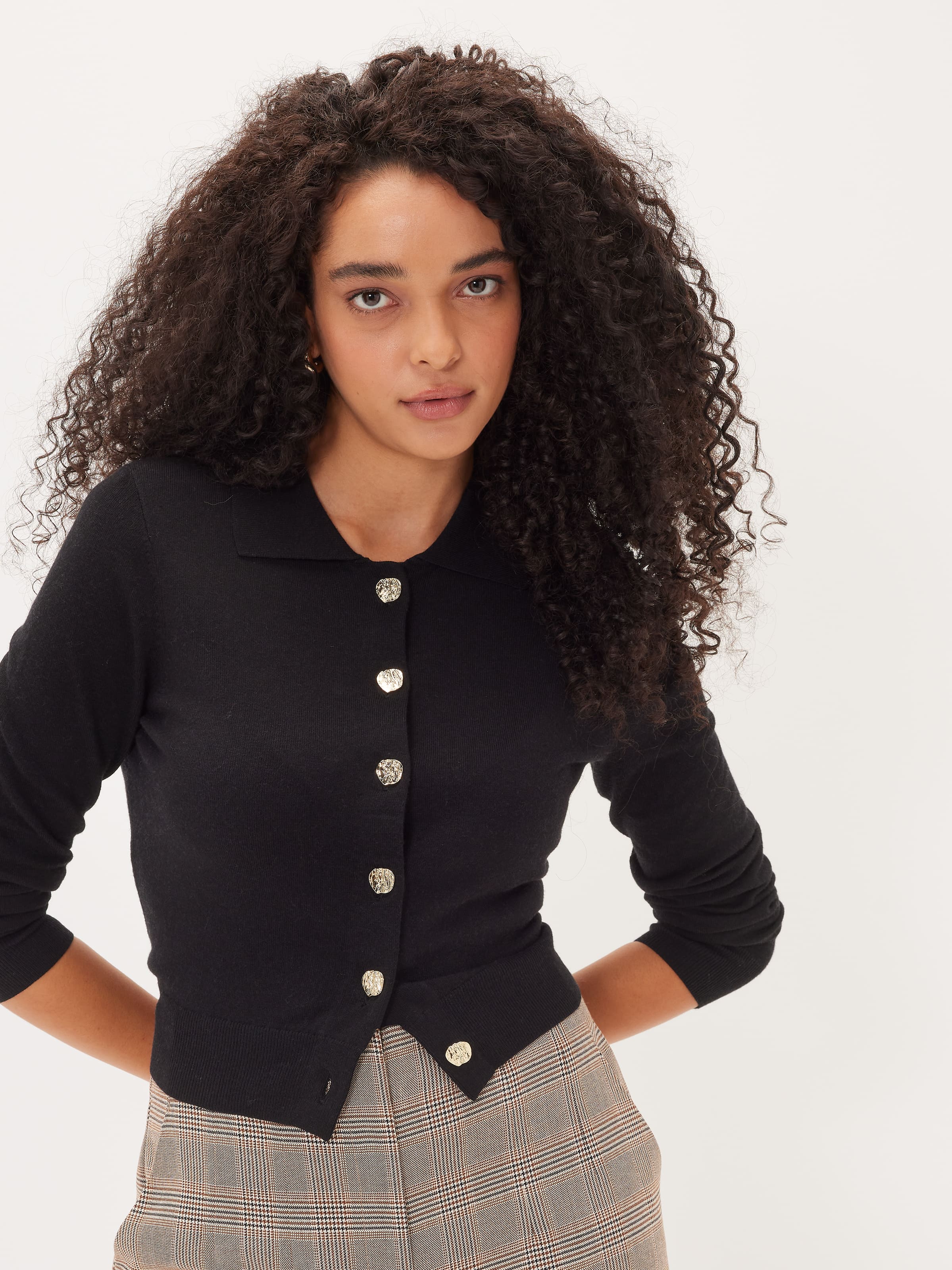 Cleo Collar Cardigan - Portmans Online