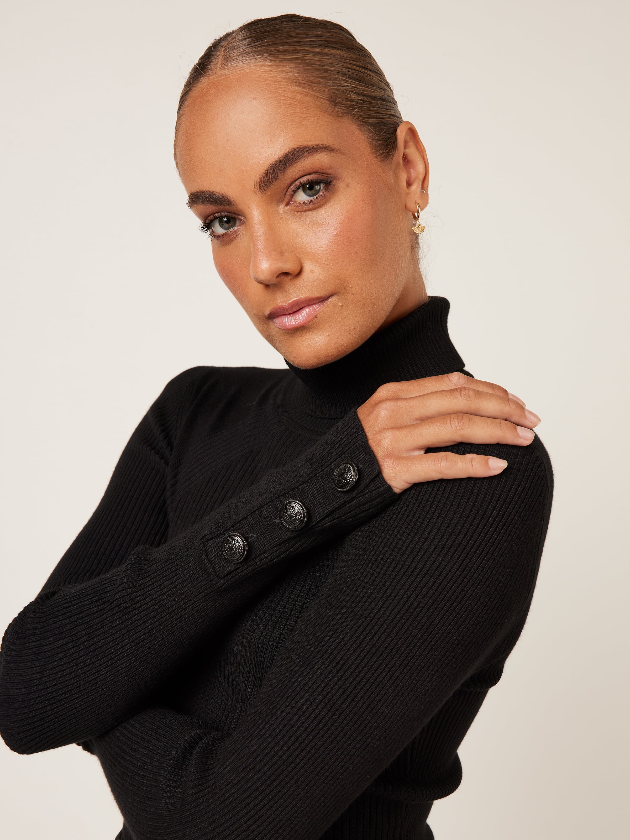 Mimi Ribbed Roll Neck - Portmans Online