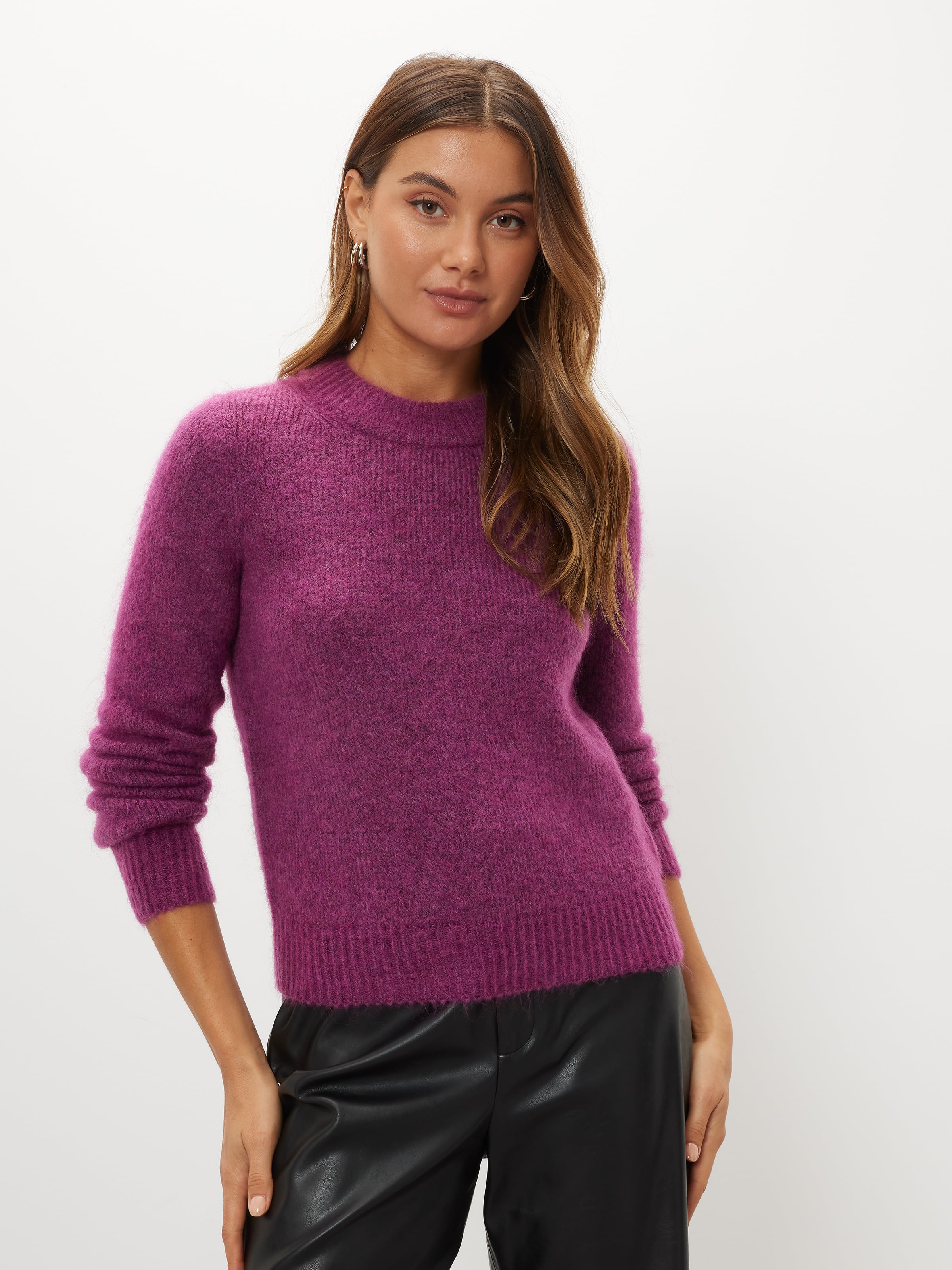 Angel Fluffy Long Sleeve Knit - Portmans Online