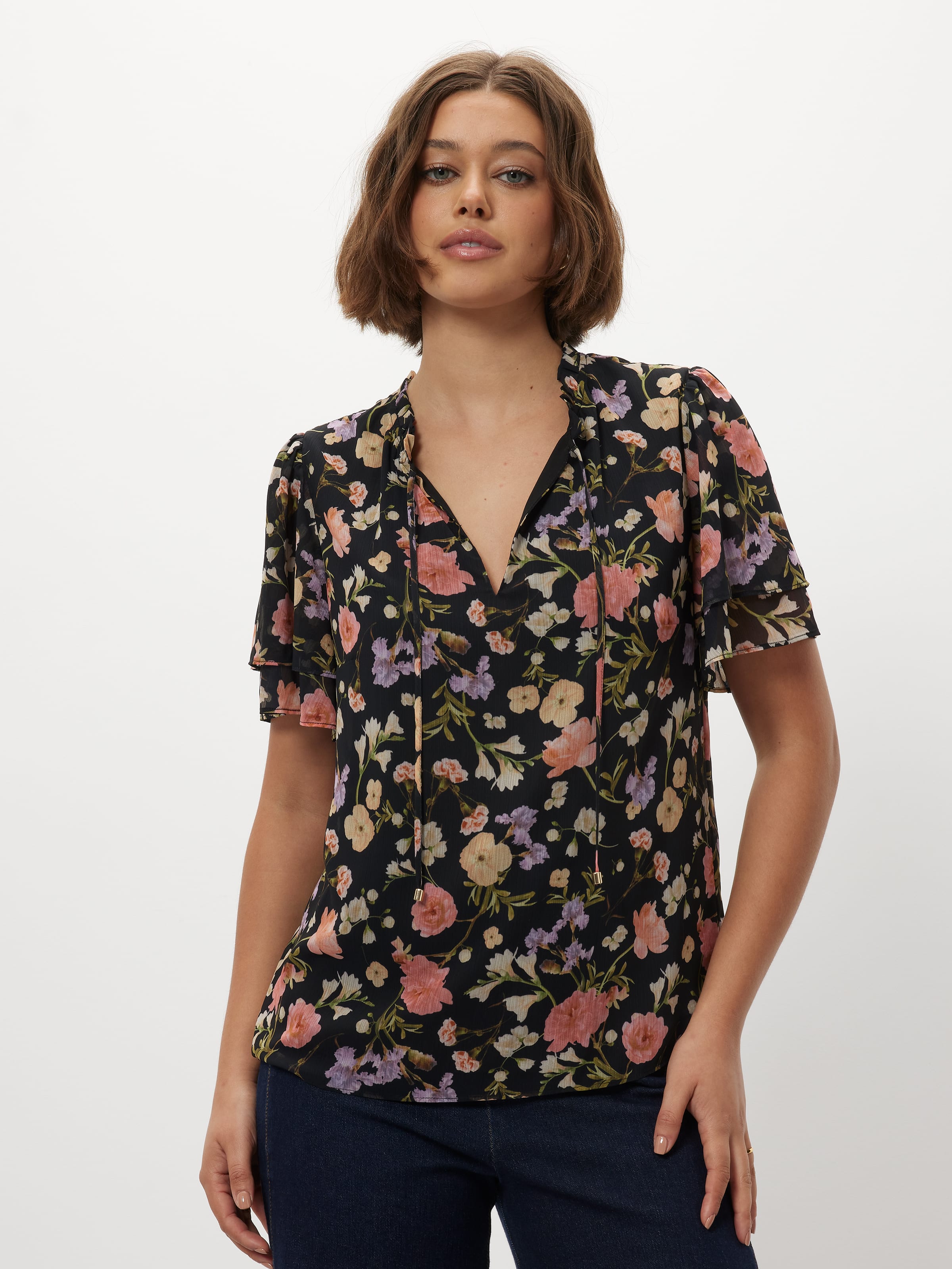 Stella Flutter Sleeve Shell Top Portmans Online