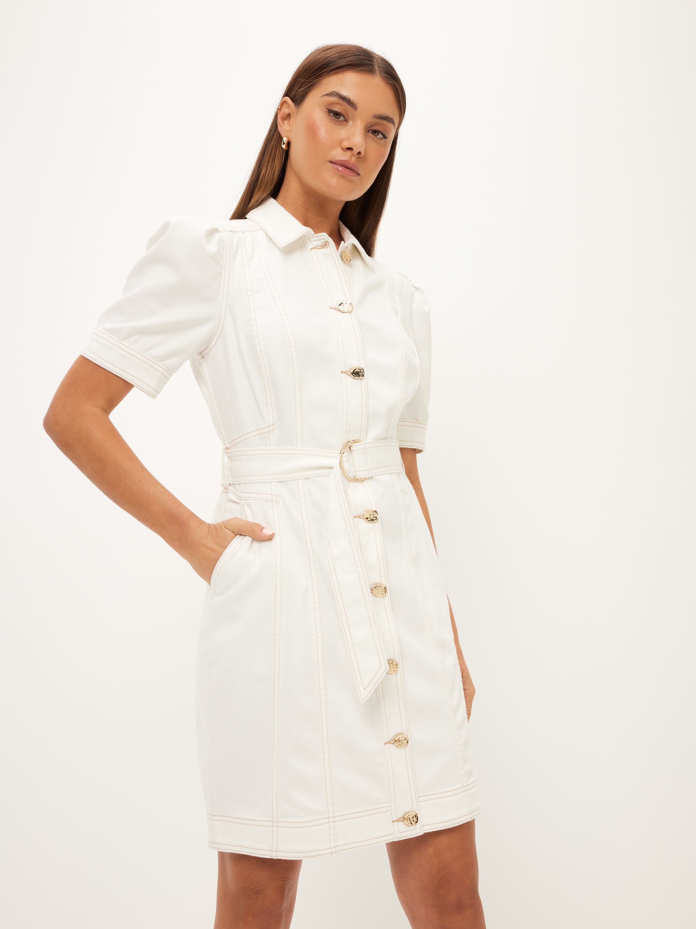 Byron Denim Dress - Portmans Online