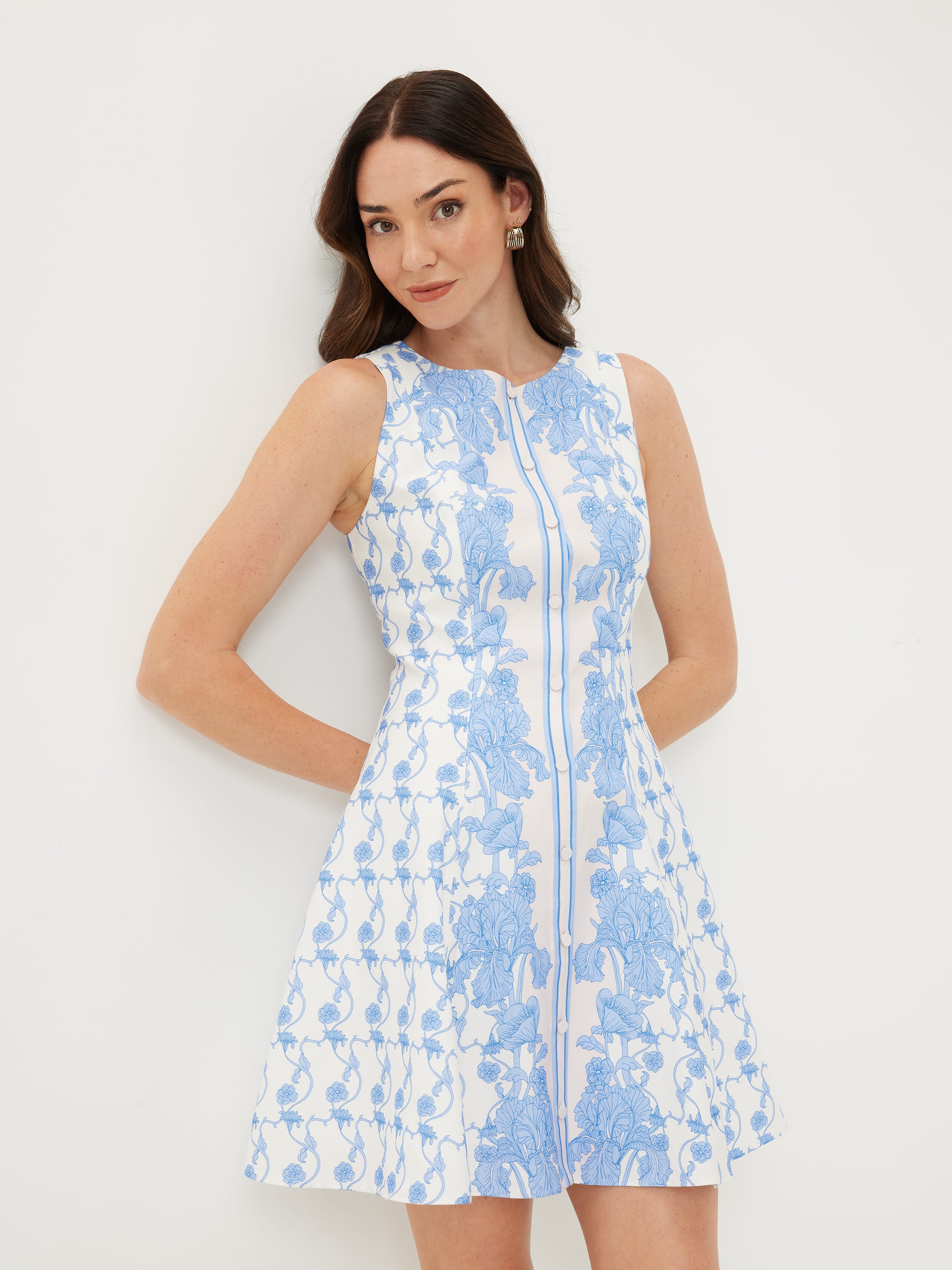 Nadia Fit & Flare Dress - Portmans Online