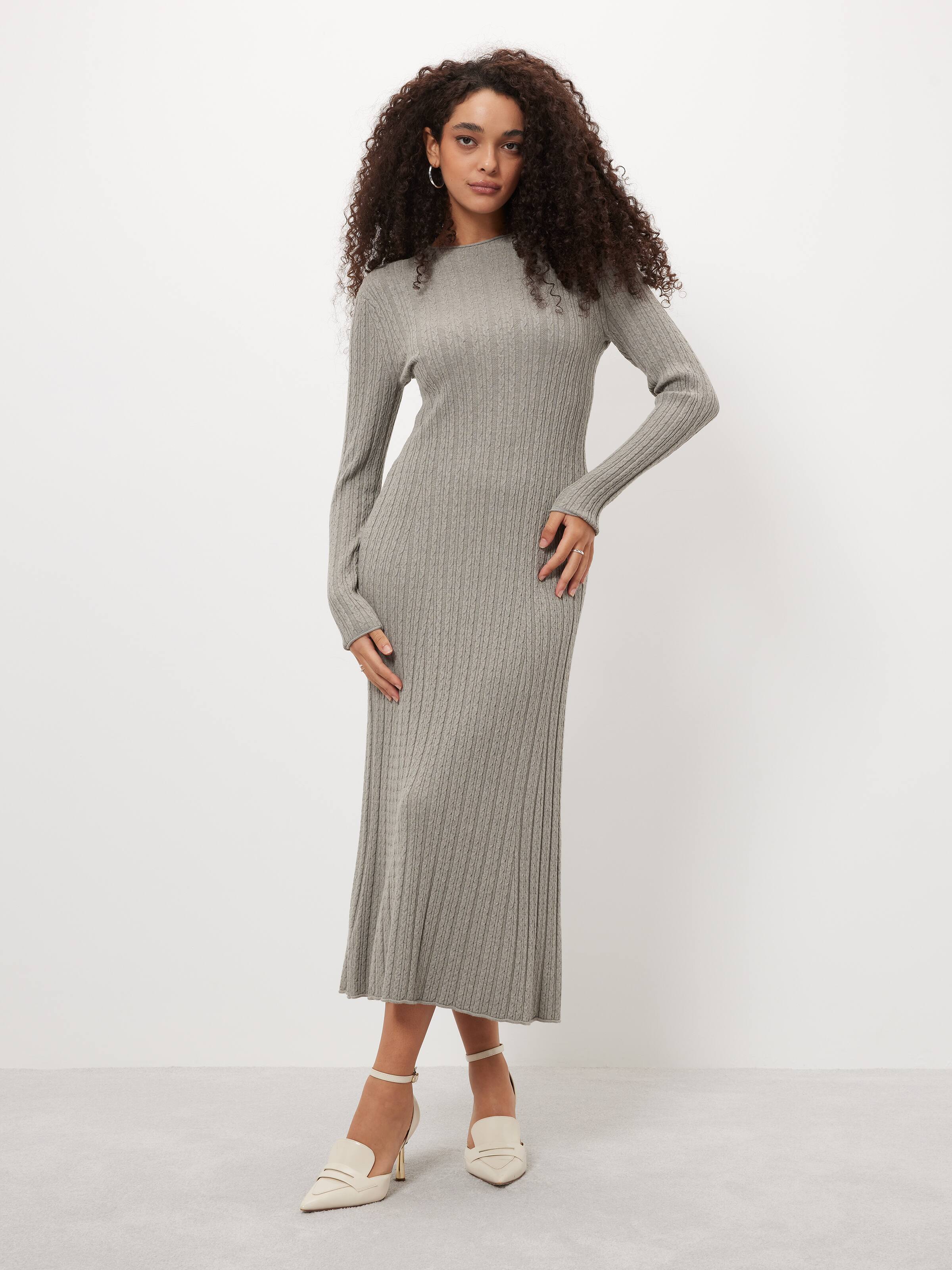 Raye Cable Knit Dress - Portmans Online