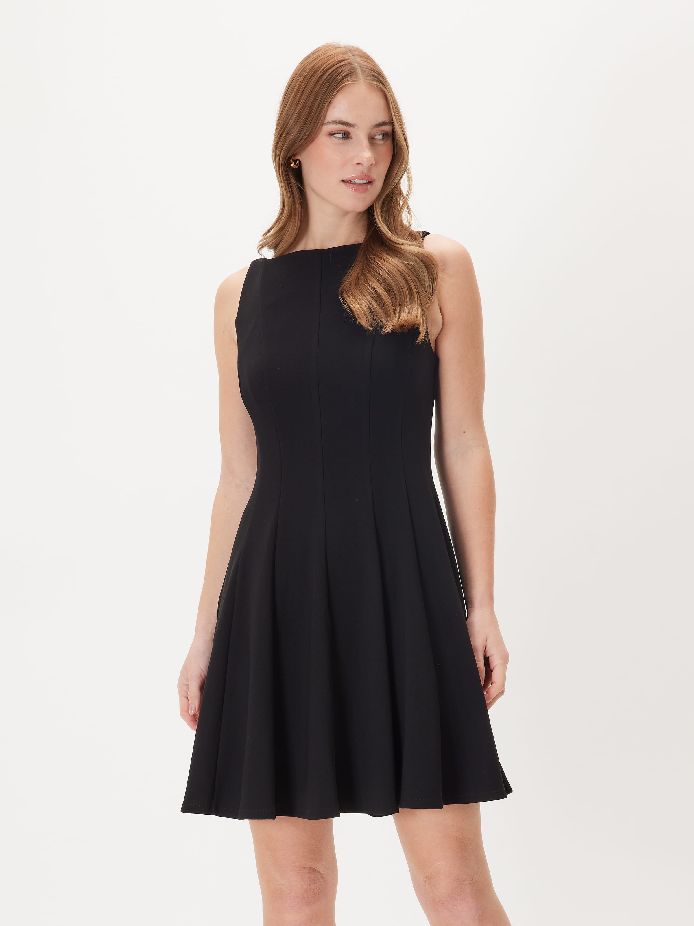 Rosie Fit & Flare Short Dress - Portmans Online