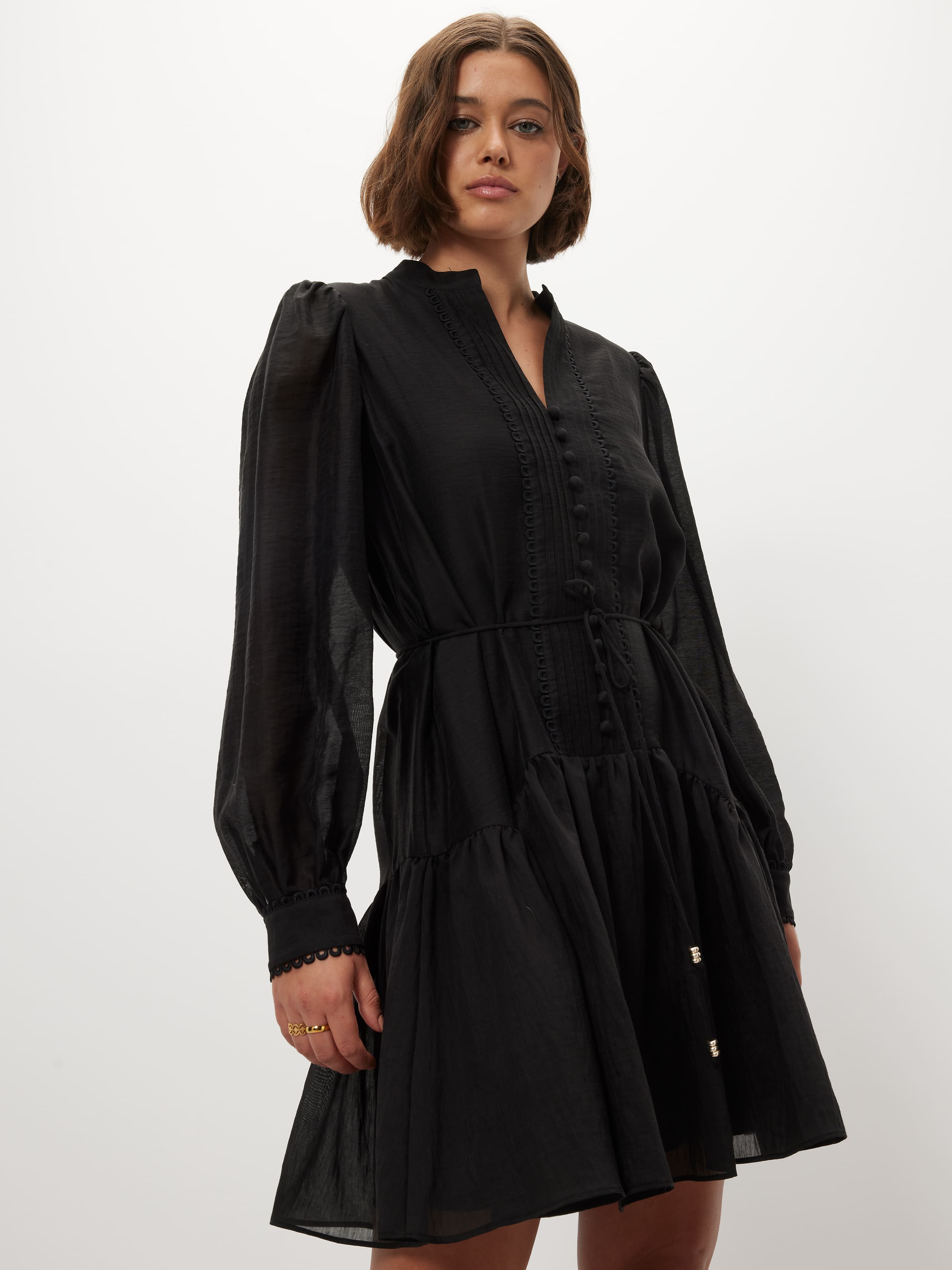 Marsai Pintuck Short Dress - Portmans Online