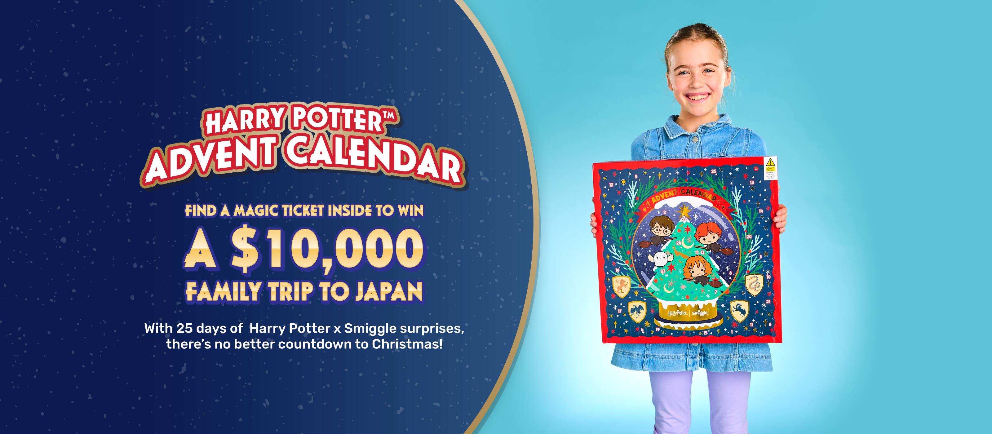 Smiggle Harry Potter Advent Competition