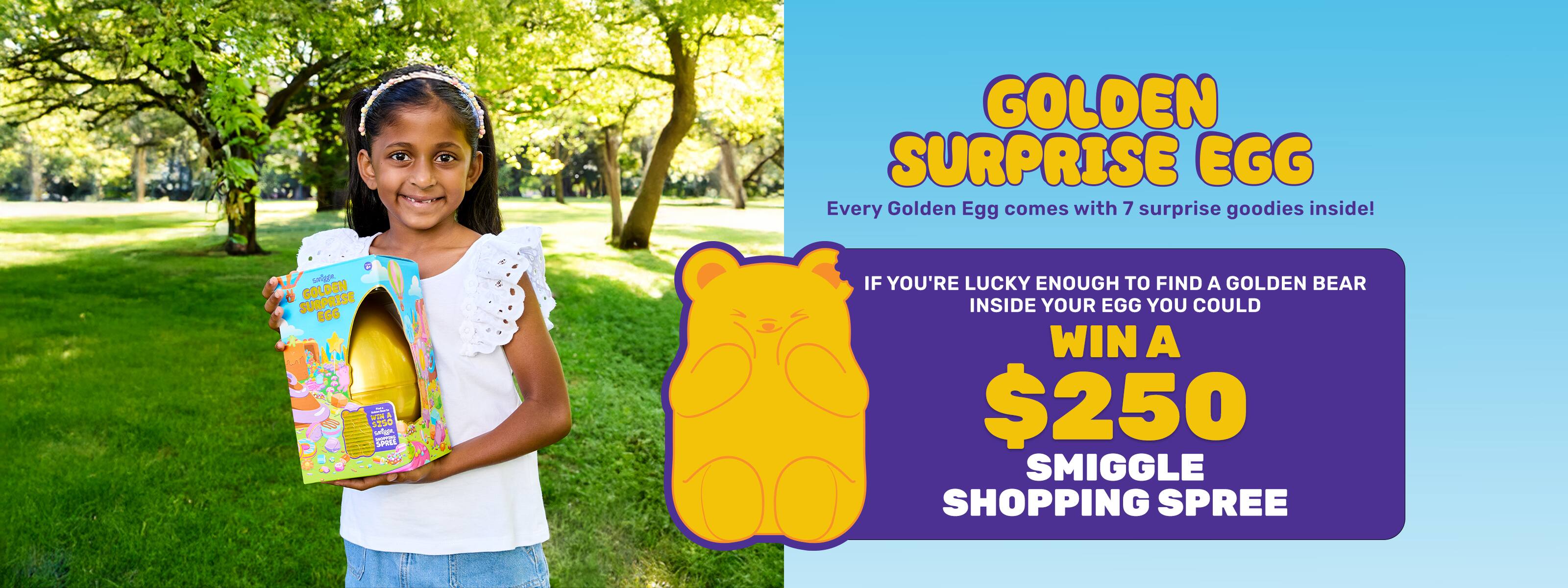 Smiggle Golden Egg Competition